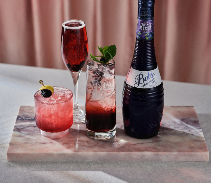 Crème De Cassis Spritz Cocktail Recipe & Ingredients | Bols Cocktails